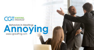 7 Annoying Behaviors That Disrupt Meetings - CGT Staffing